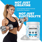 hydrating creatine powder with electrolytes