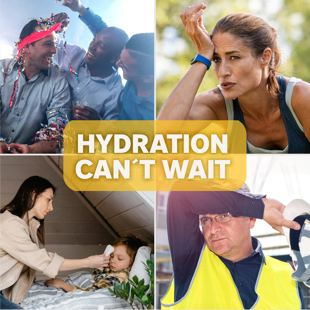 Hydrating electrolyte drink for athletes