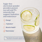 Hydrating electrolyte drink for athletes