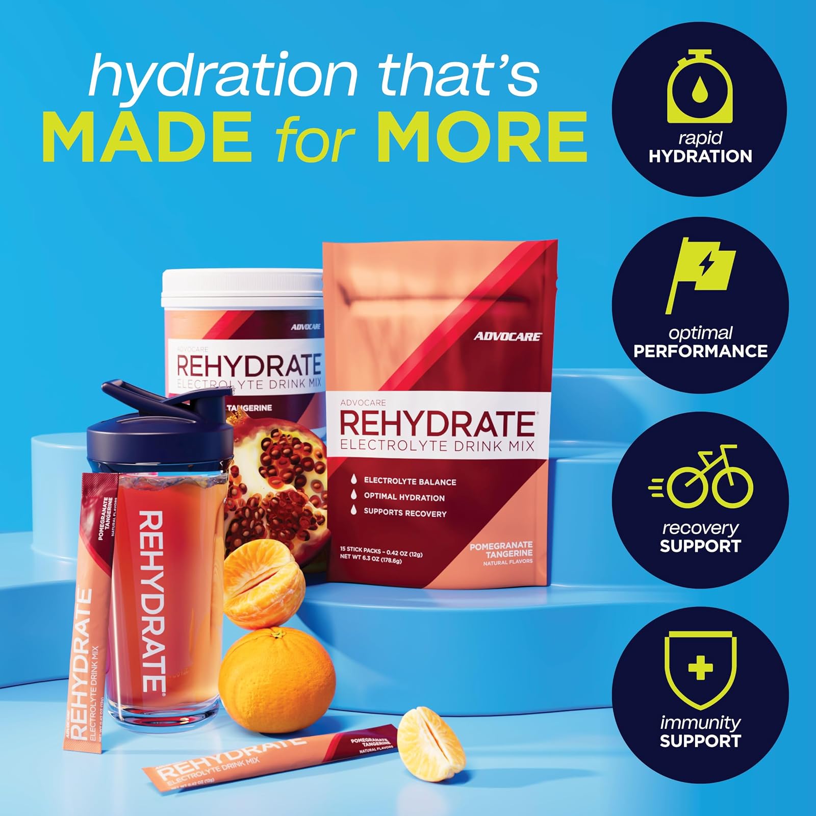 Hydrating electrolyte drink for athletes