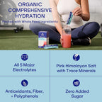 Hydrating electrolyte drink for workouts