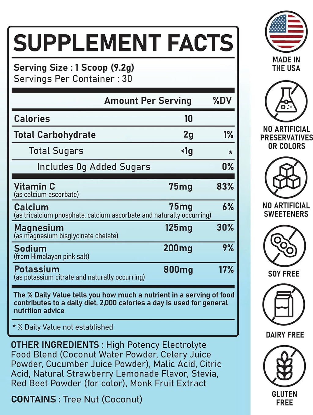 hydrating electrolyte drink mix for athletes