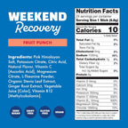 Hydrating electrolyte drink mix pack