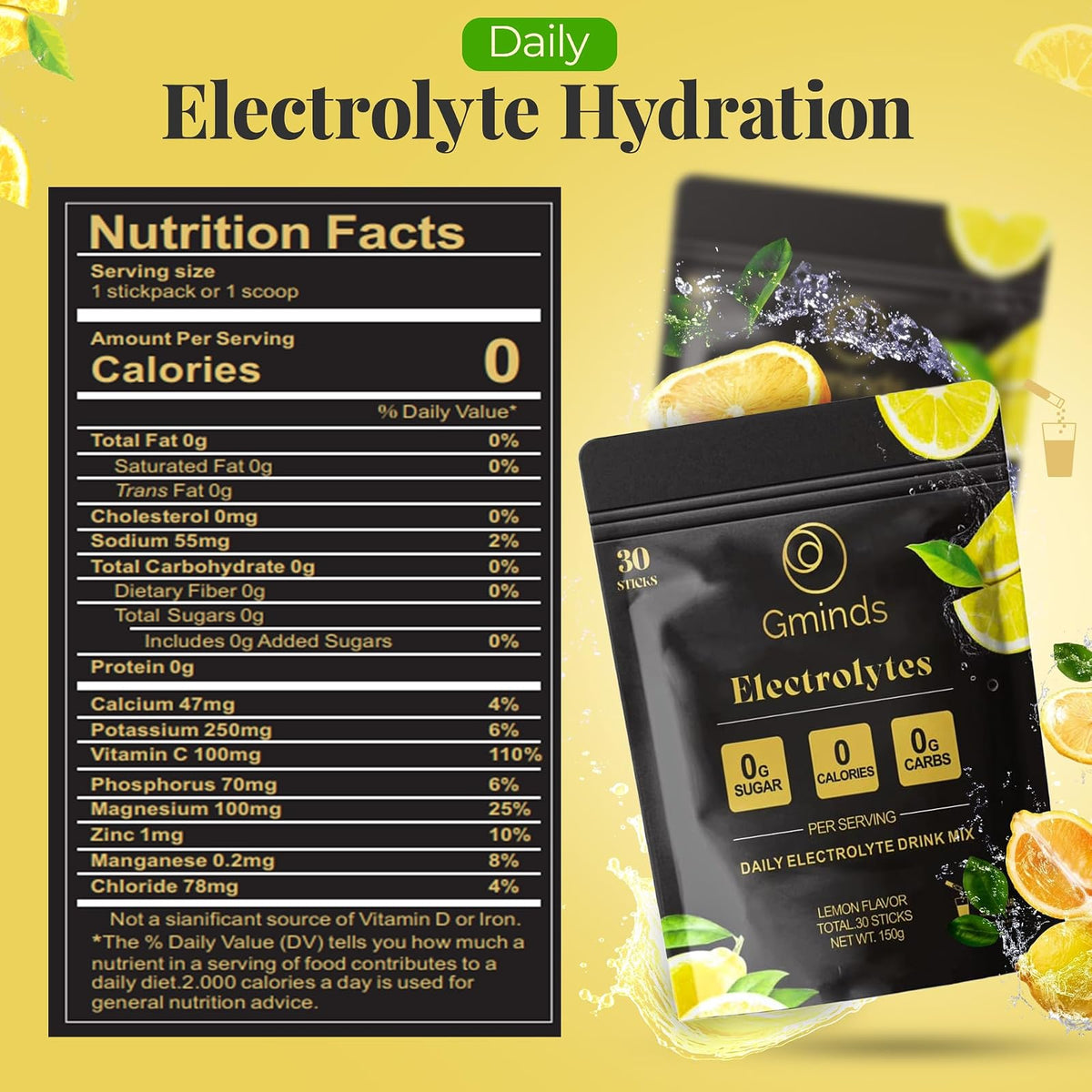 hydrating electrolyte drink mix