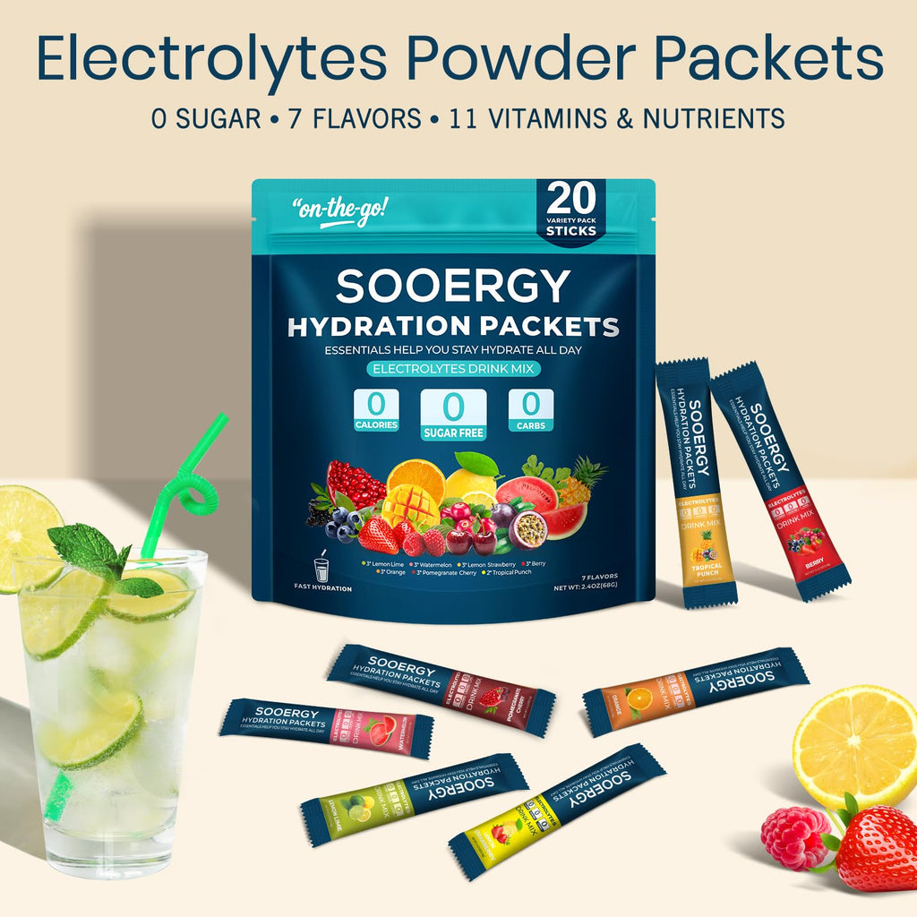 hydrating electrolyte drink mix