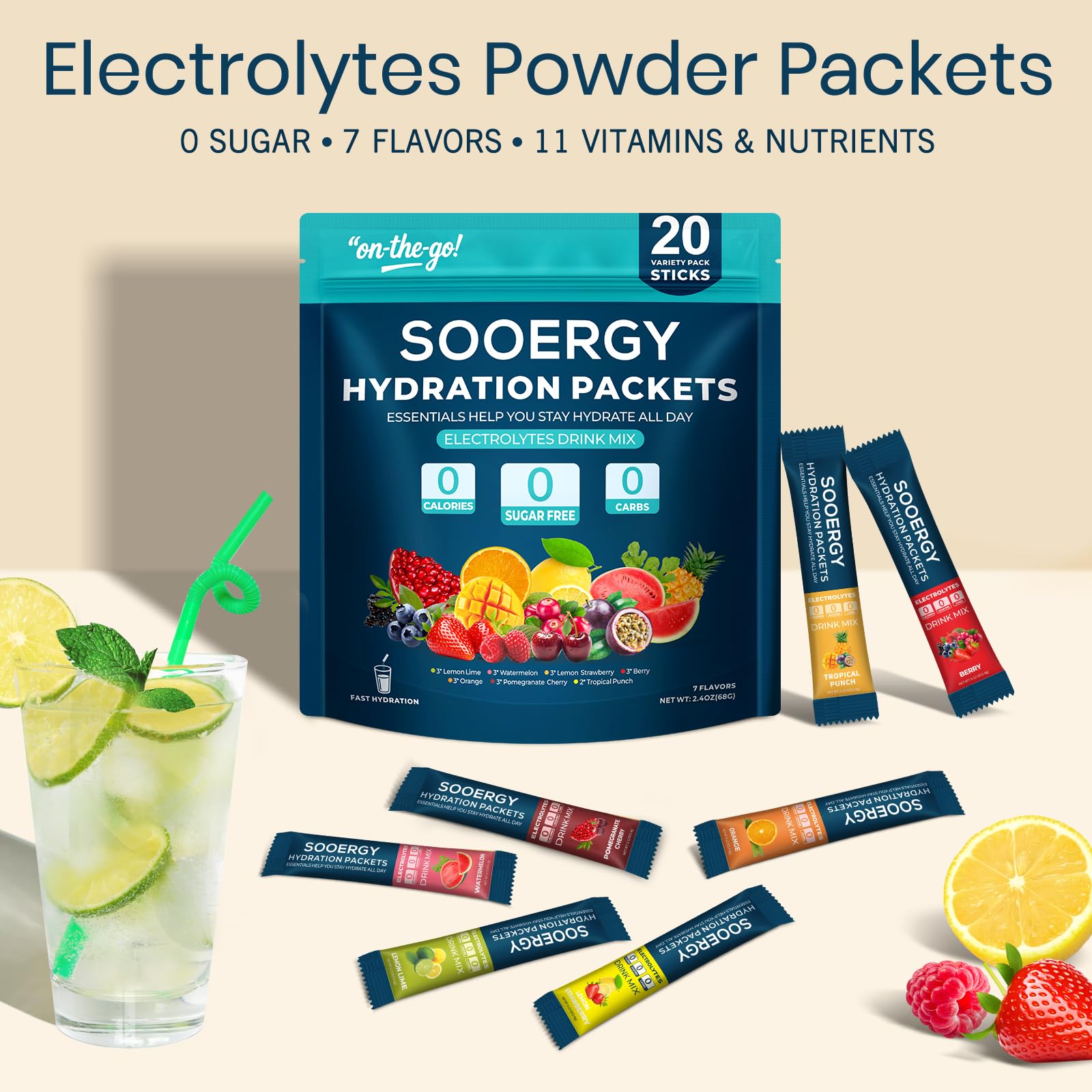 hydrating electrolyte drink mix