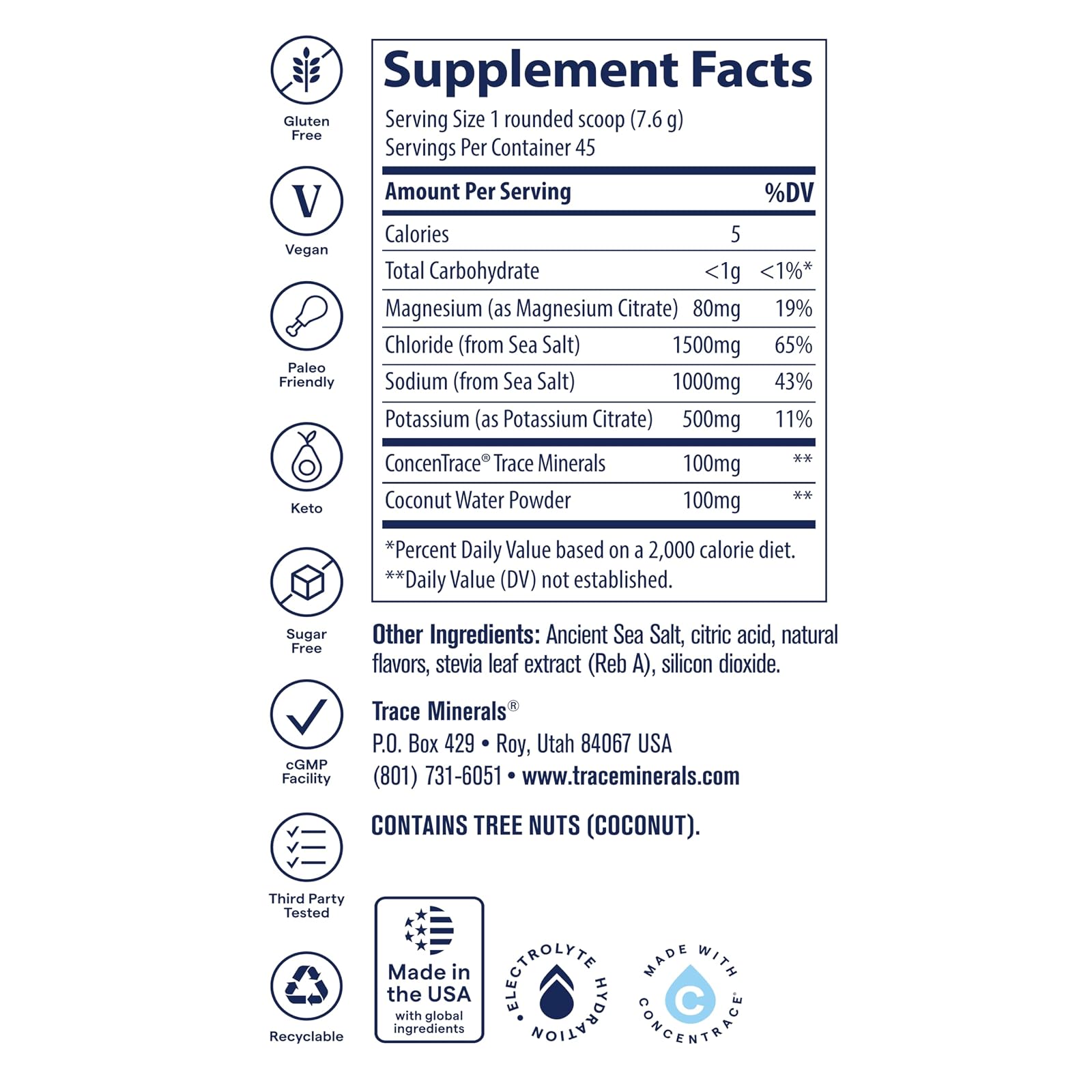 hydrating electrolyte drink mix
