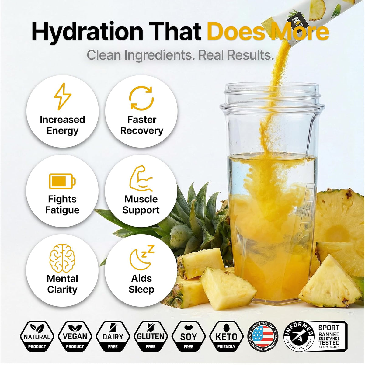 hydrating electrolyte powder for athletes