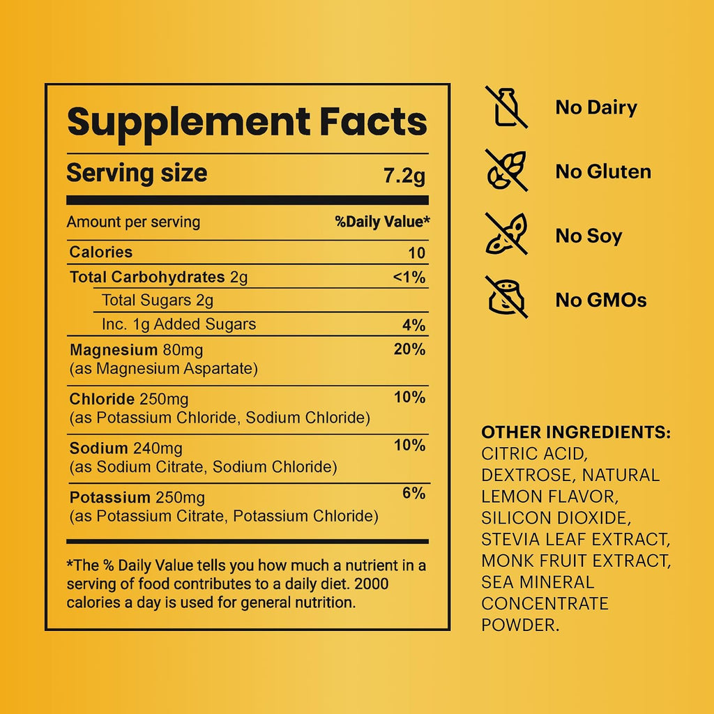 hydrating electrolyte powder for athletes