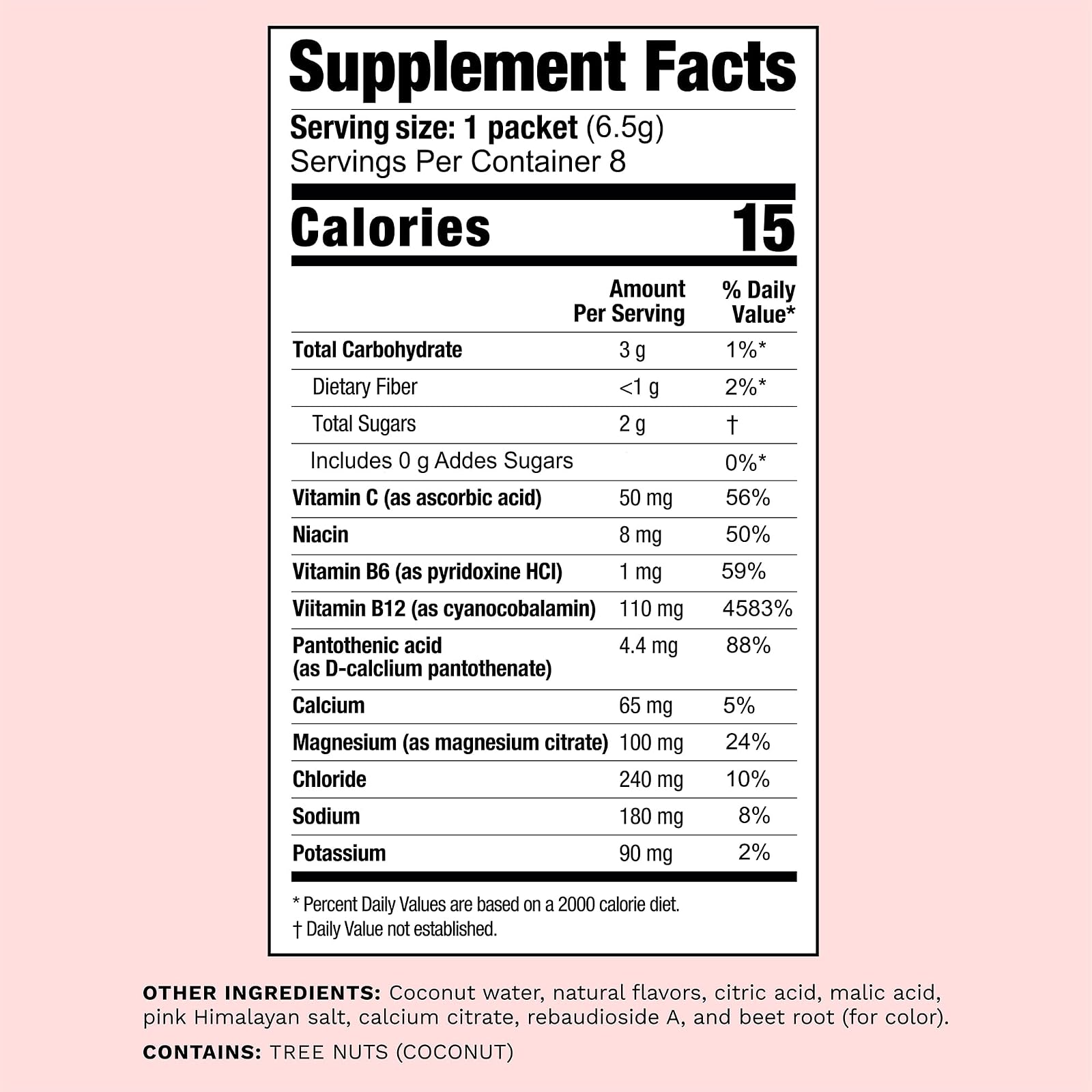 hydrating electrolyte powder for moms