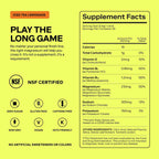 Hydrating electrolyte powder for workouts