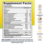 Hydrating electrolyte powder for workouts