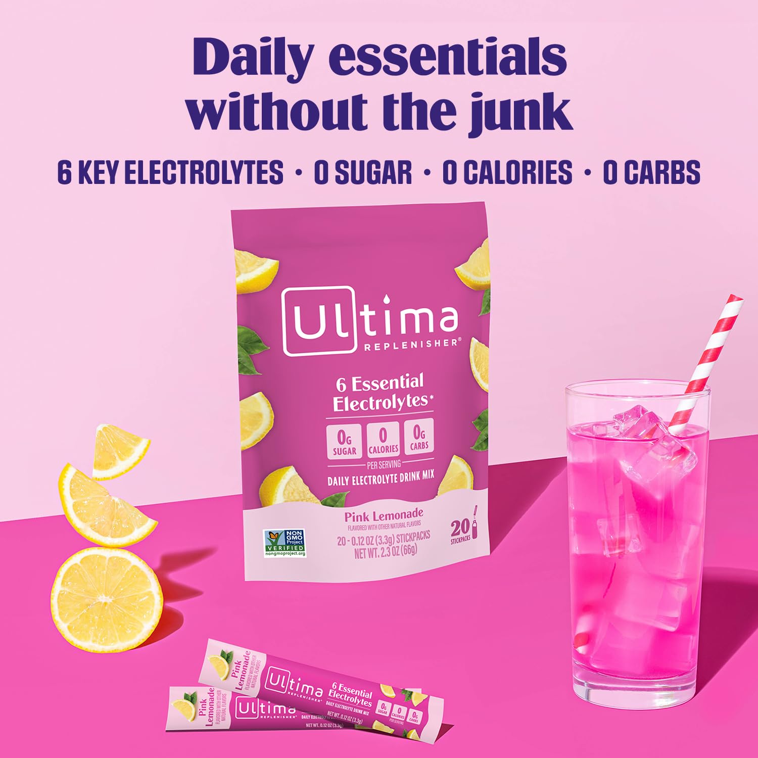 hydrating electrolyte powder stickpacks