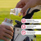 Hydrating electrolyte solution for athletes
