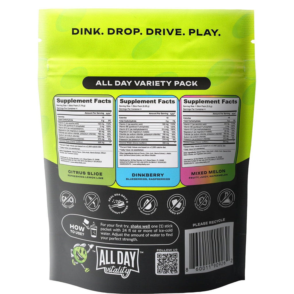 hydrating electrolyte variety pack