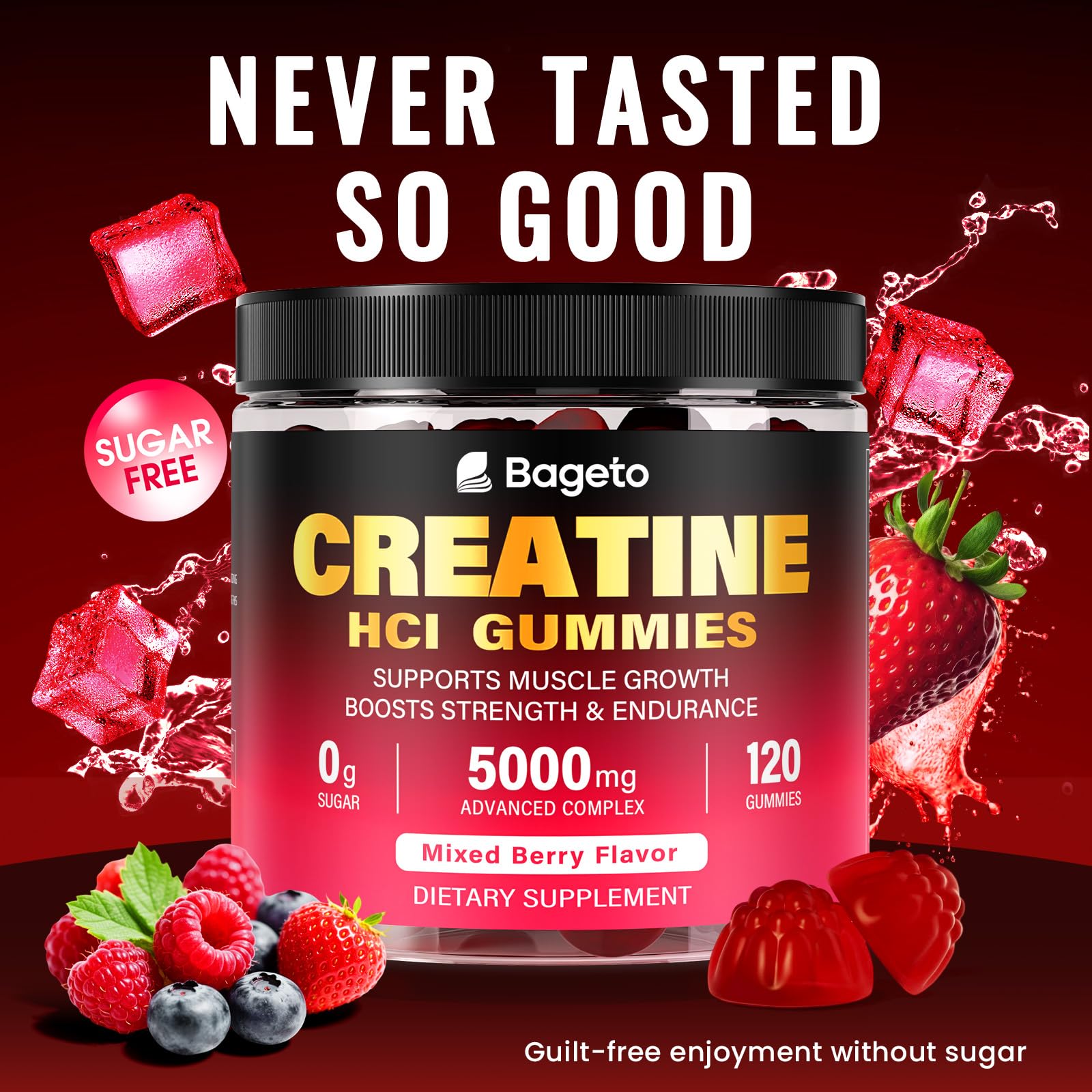 Hydrating electrolytes in creatine gummies