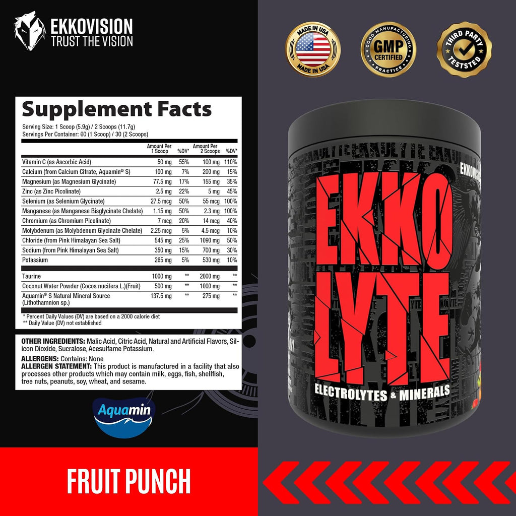 hydrating fruit punch electrolyte mix