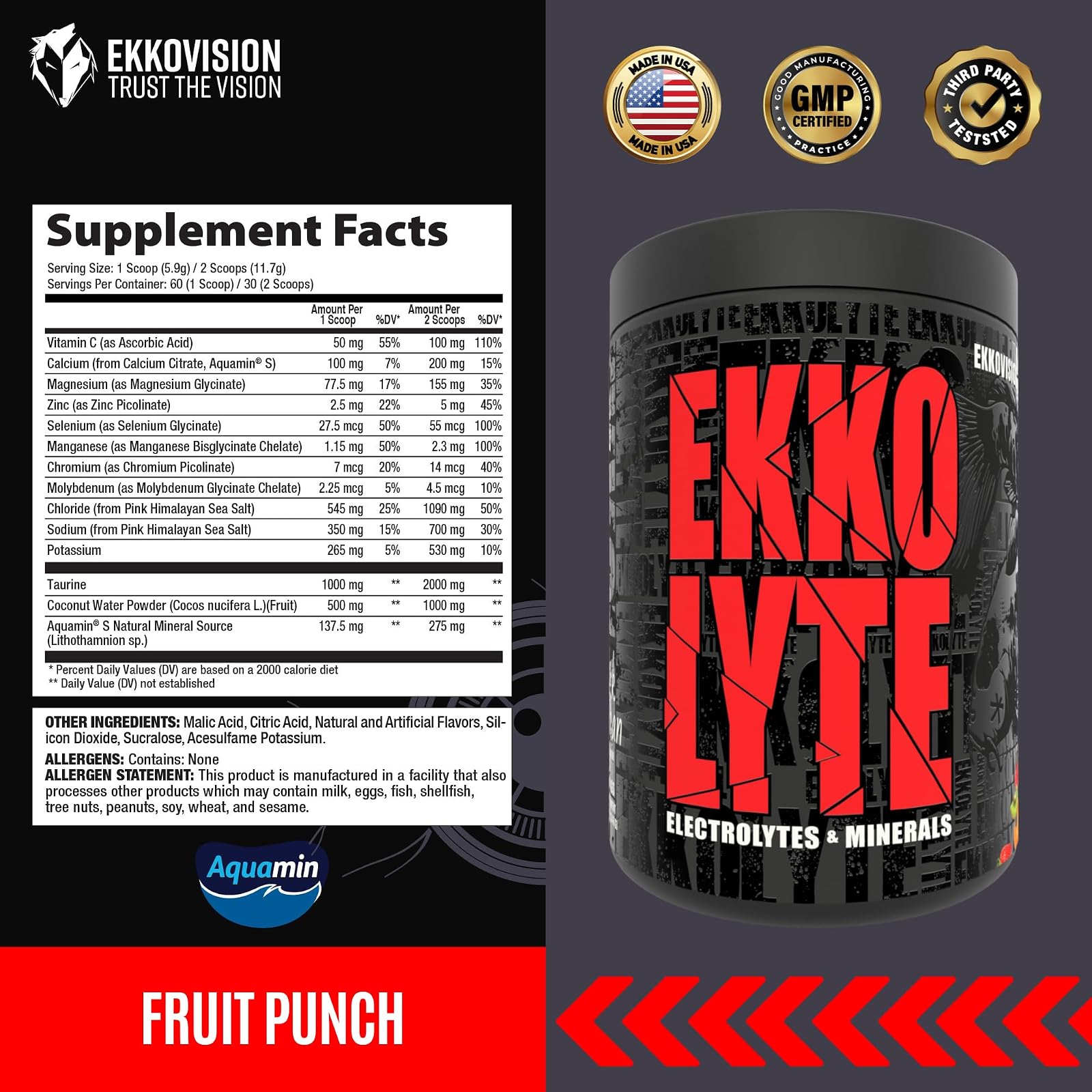 hydrating fruit punch electrolyte mix