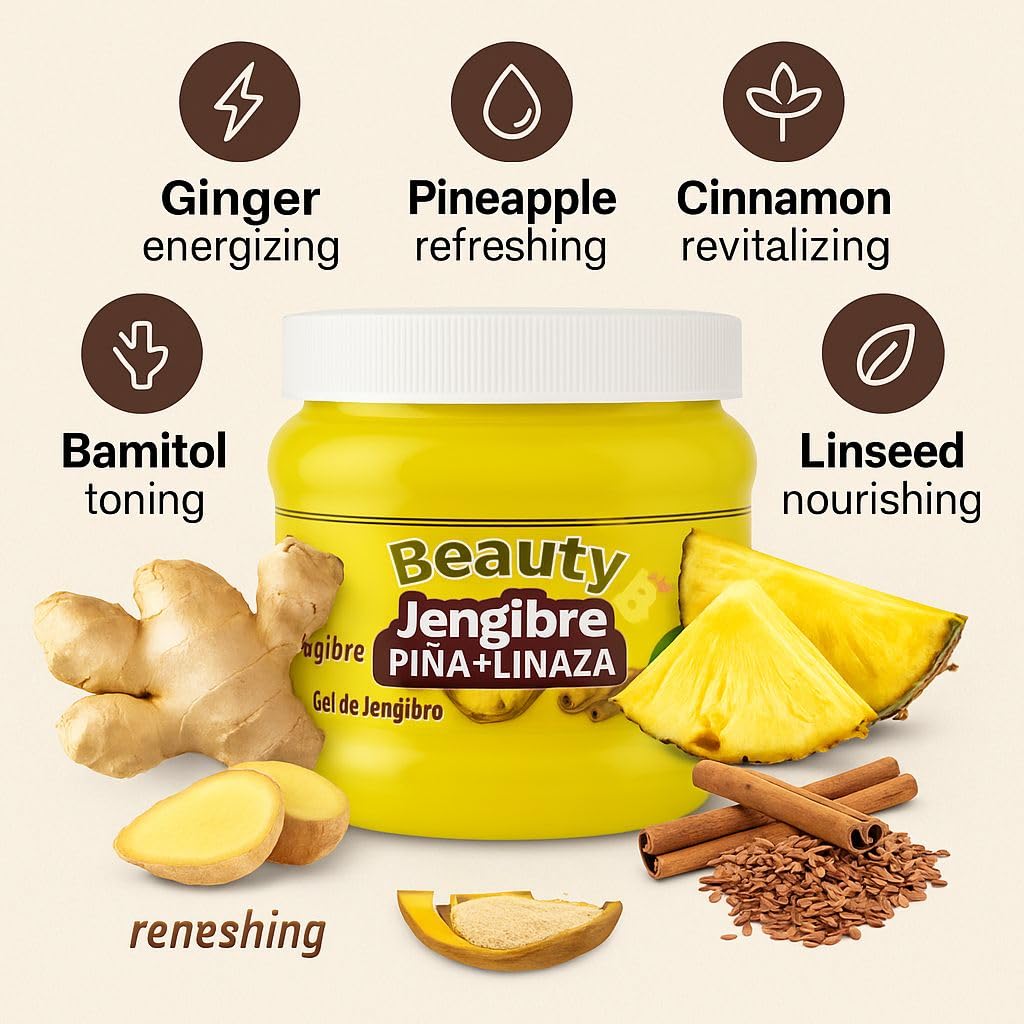 hydrating ginger gel for everyday use
