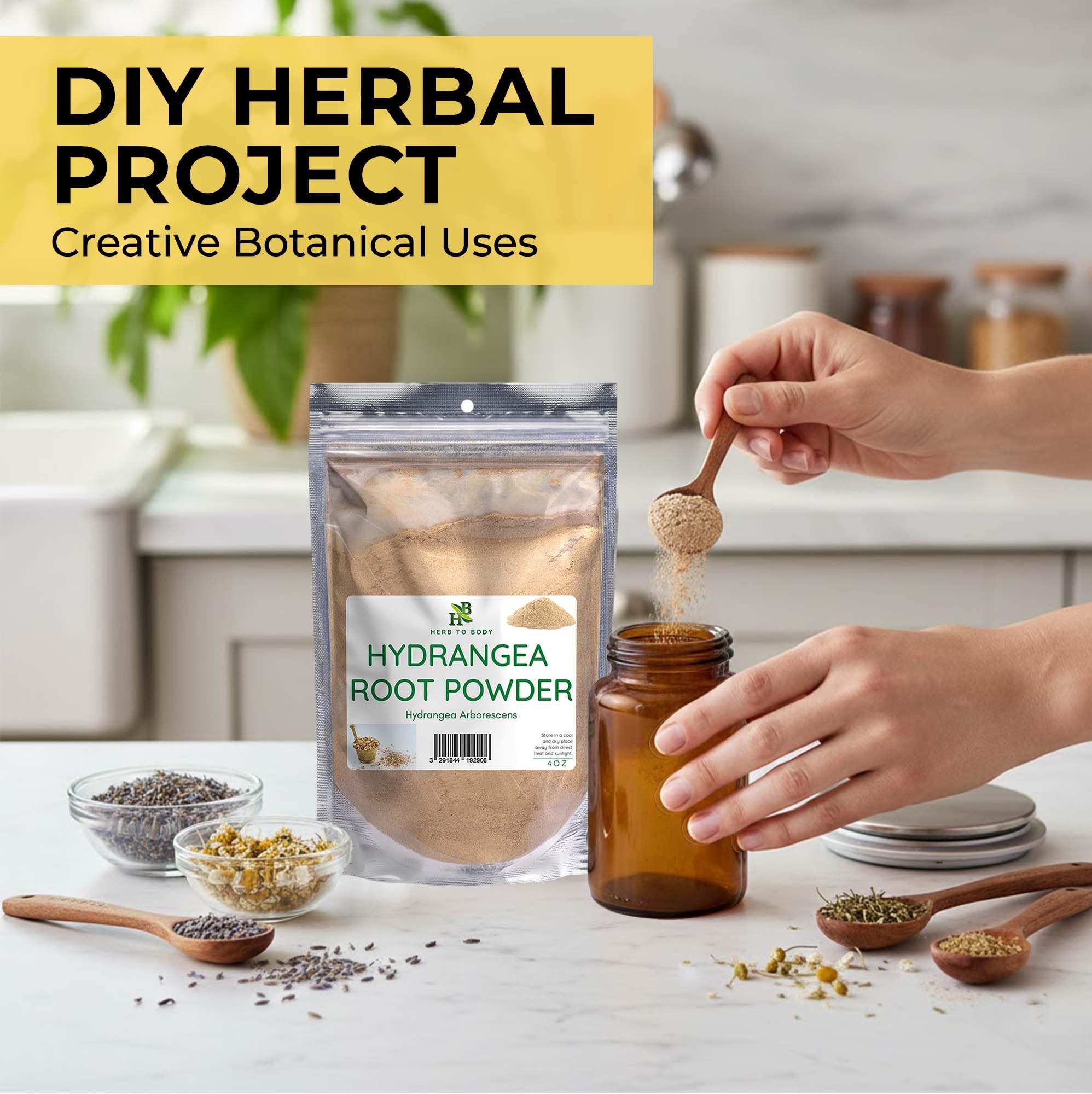 hydrating herbal powder for drinks