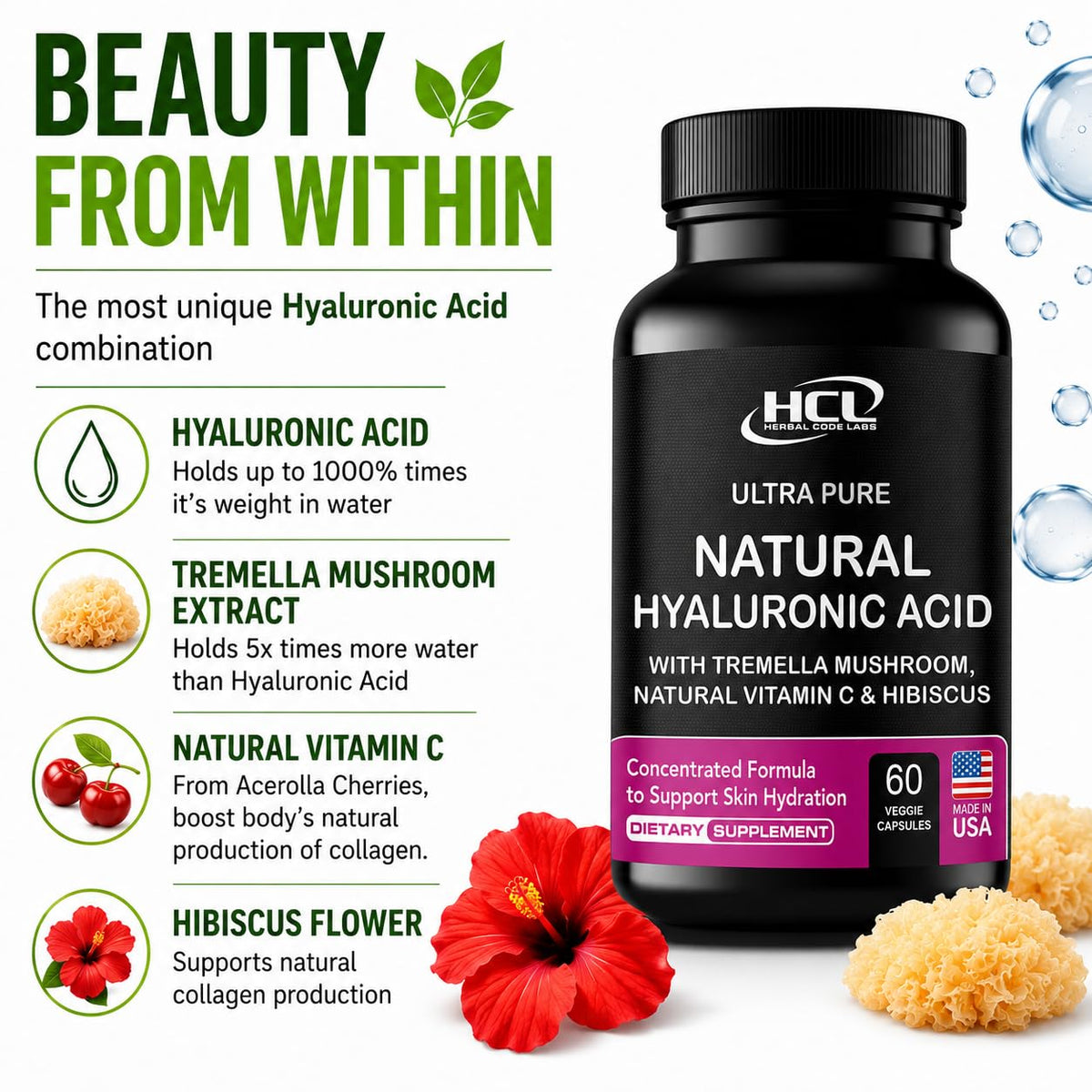 hydrating hyaluronic acid for skin