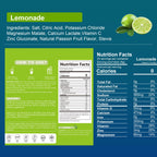 hydrating lemonade electrolyte drink mix