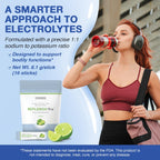hydrating limeade electrolyte drink mix