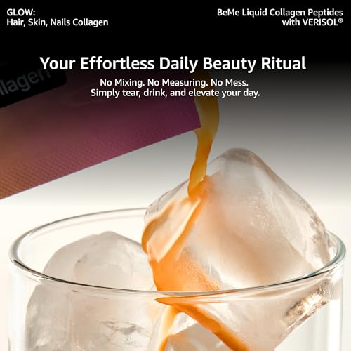 Hydrating liquid collagen beauty supplement