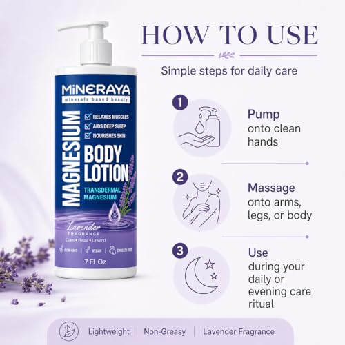 hydrating magnesium lotion for skin