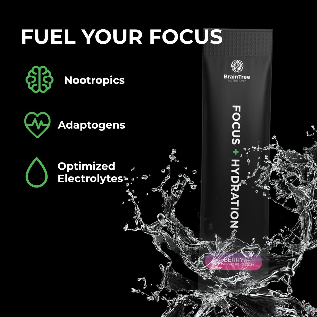 hydrating nootropic drink mix