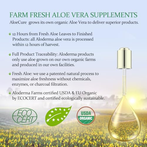 hydrating organic aloe vera beverage