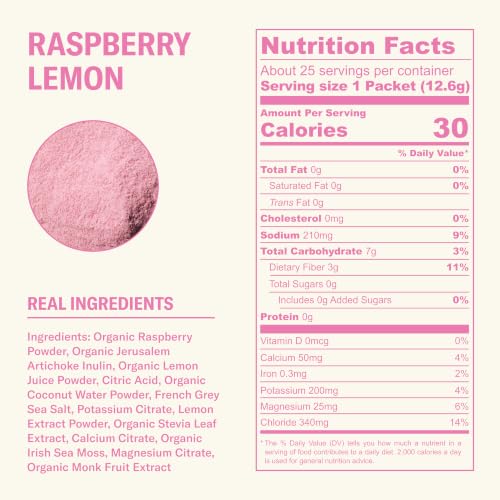 hydrating raspberry lemonade drink mix