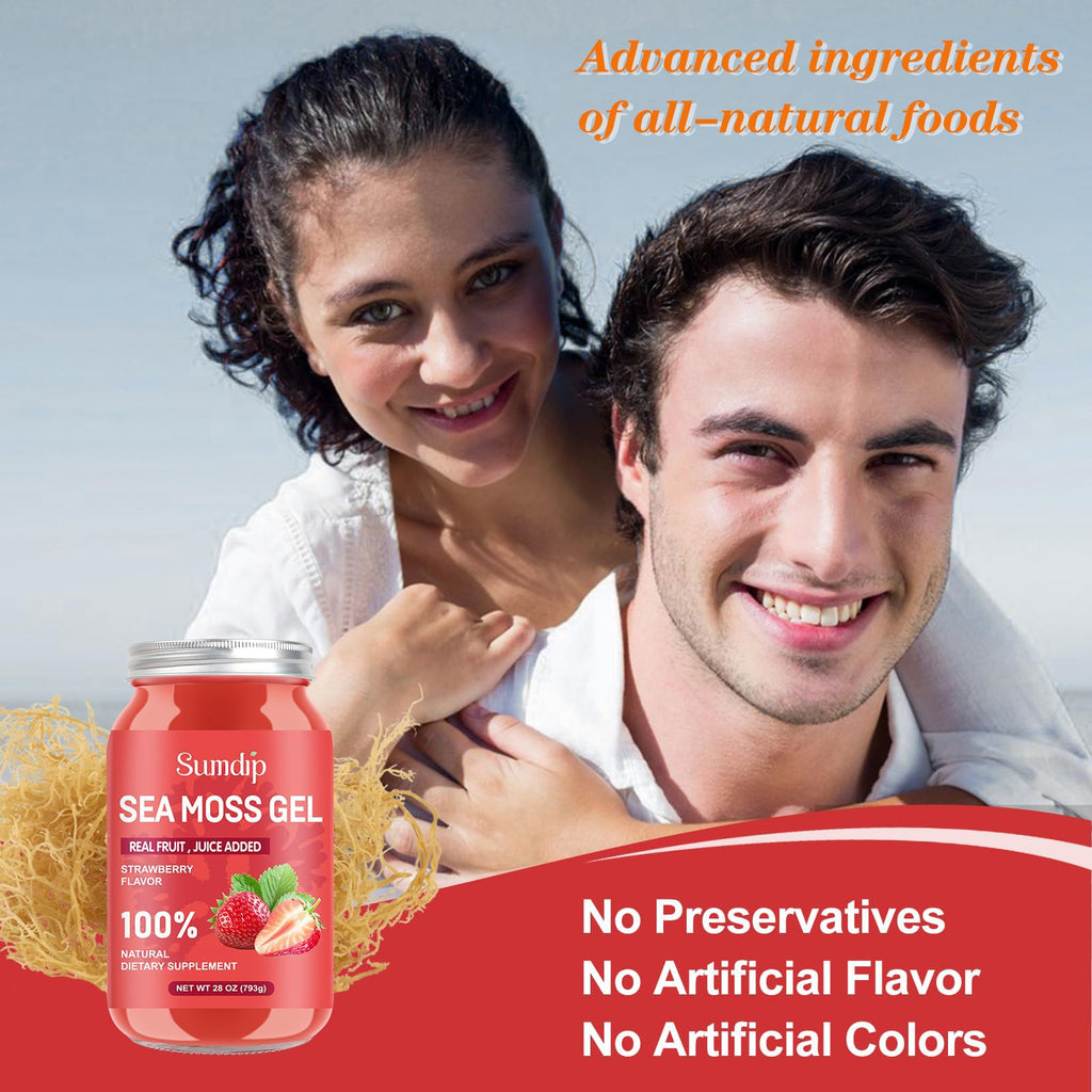 Hydrating sea moss gel benefits