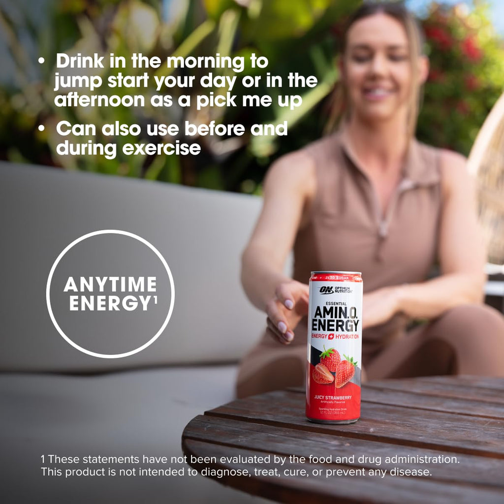 Hydrating sparkling drink for workouts