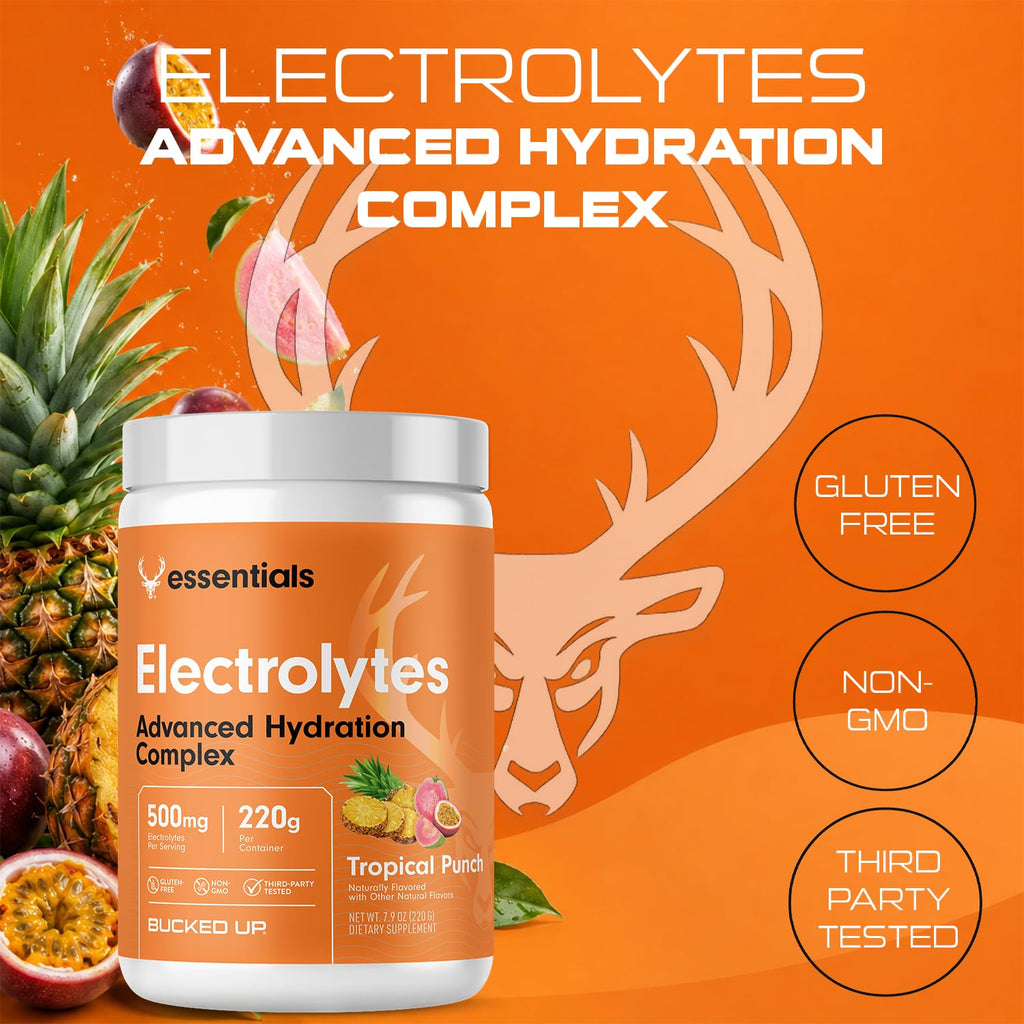 hydrating tropical punch electrolyte mix