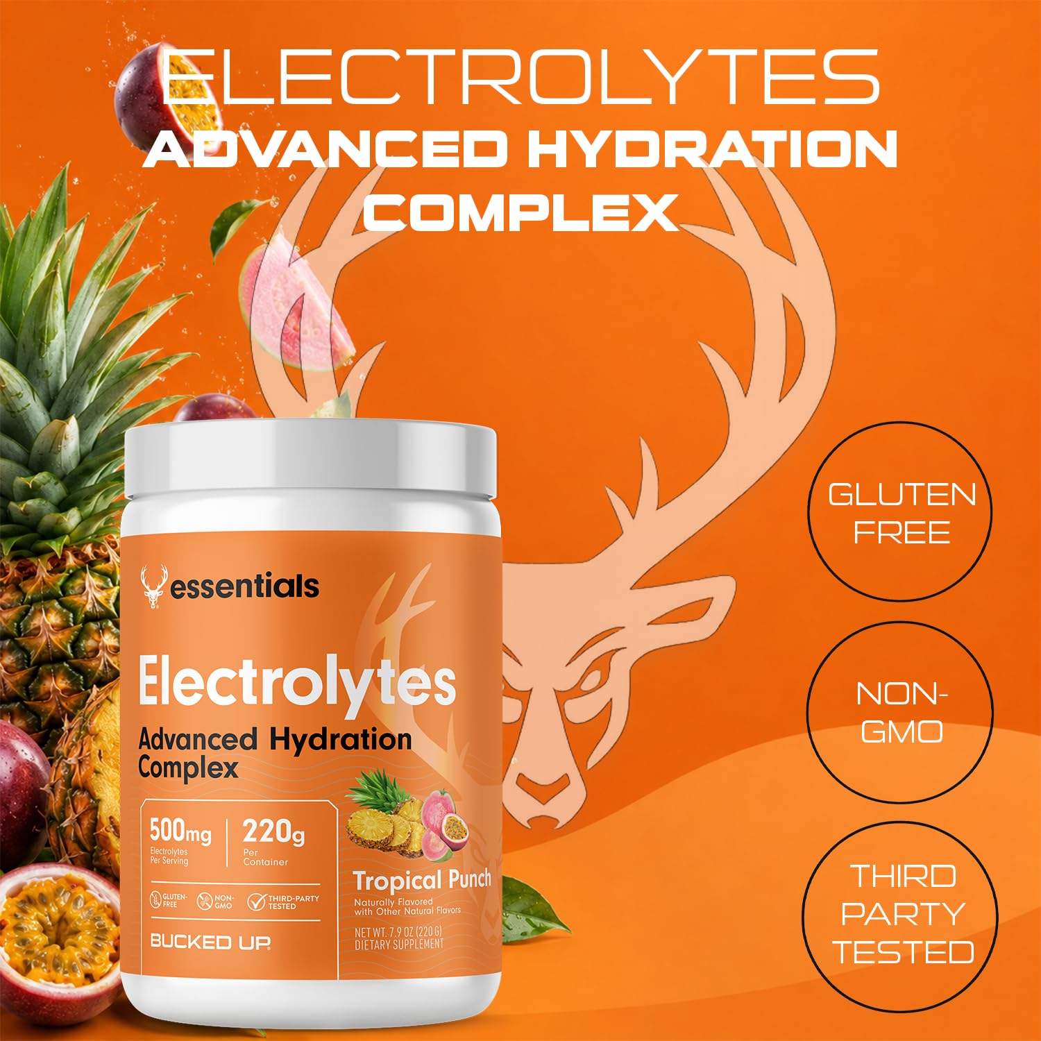 hydrating tropical punch electrolyte mix