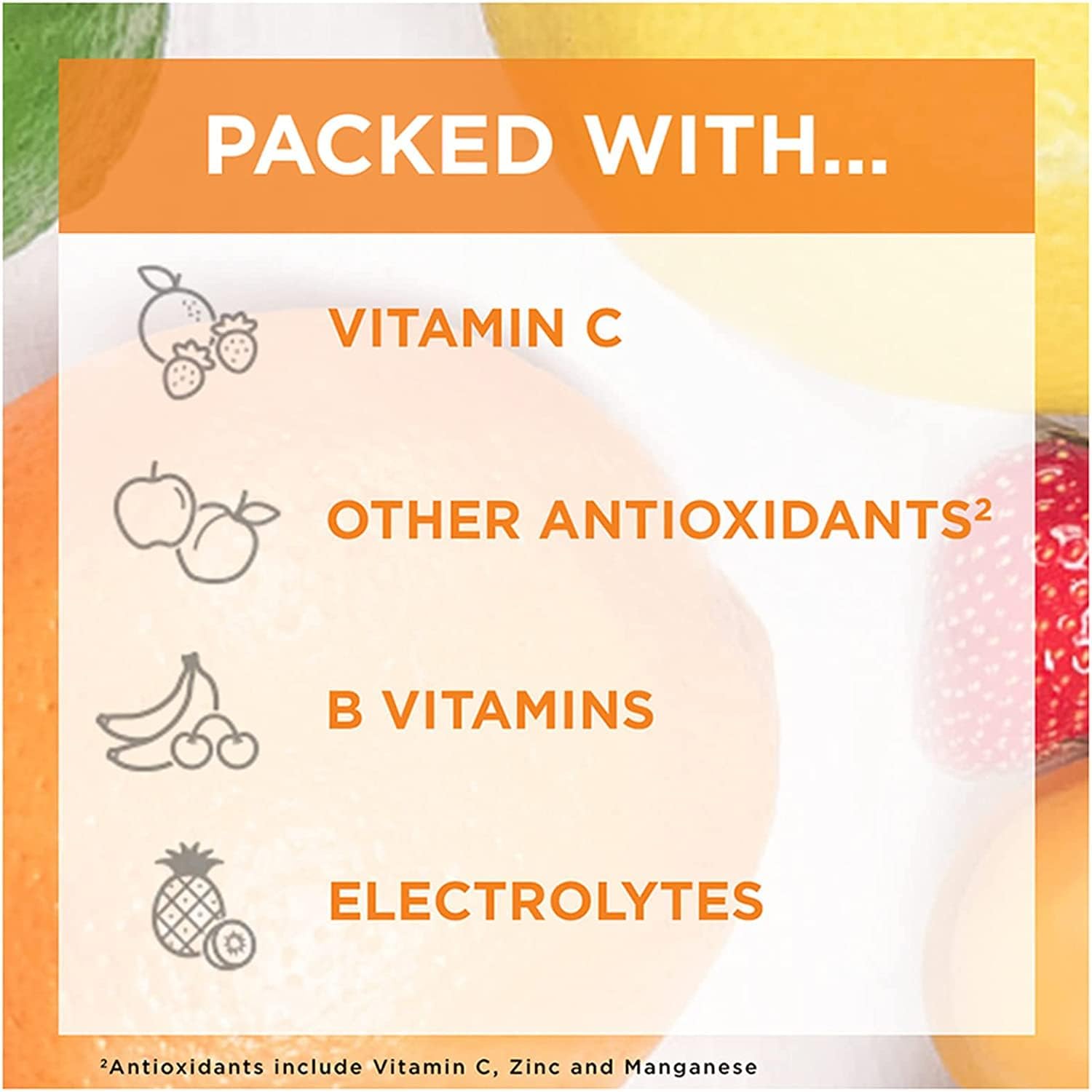 Hydrating vitamin C drink mix