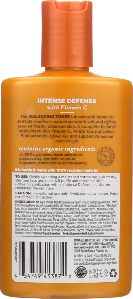 hydrating vitamin C face toner