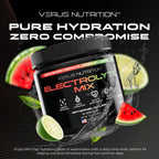 hydrating watermelon lime electrolyte drink