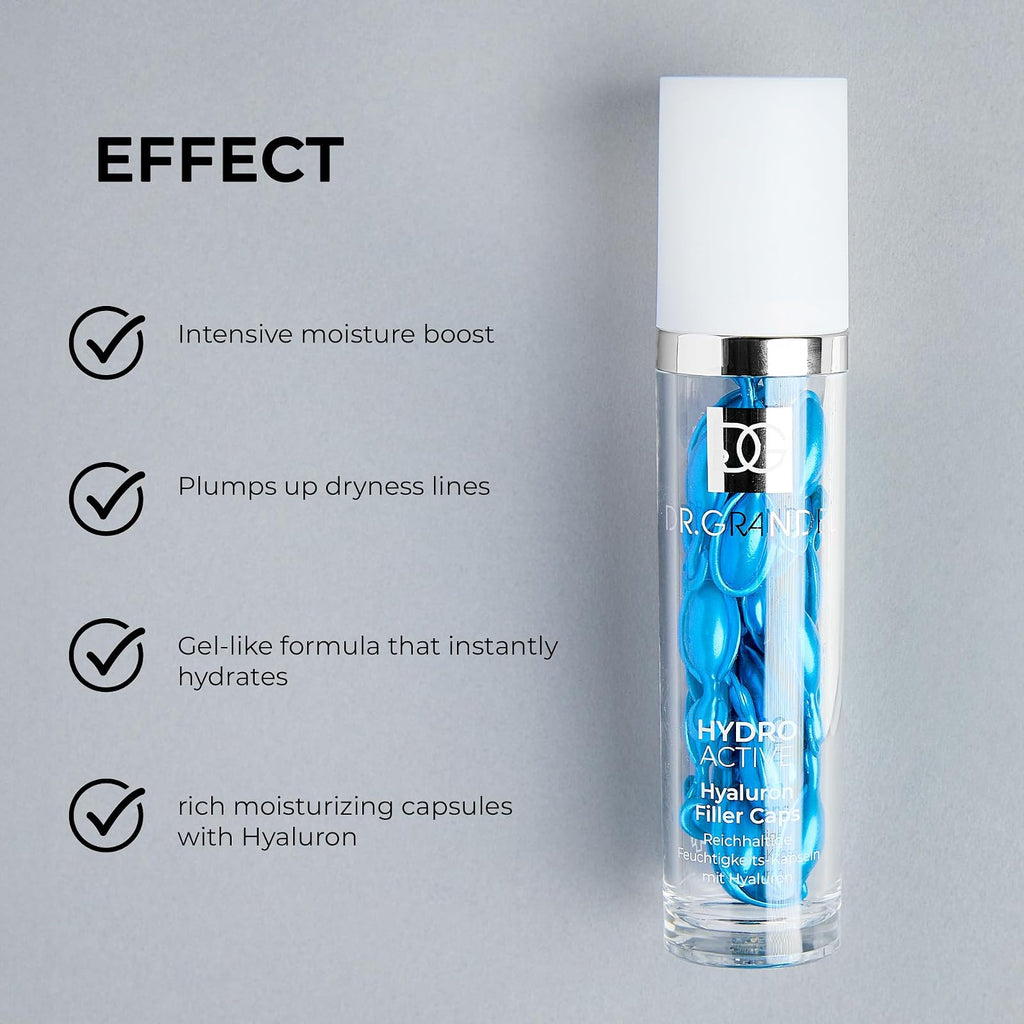 Hydration boost with hyaluron caps