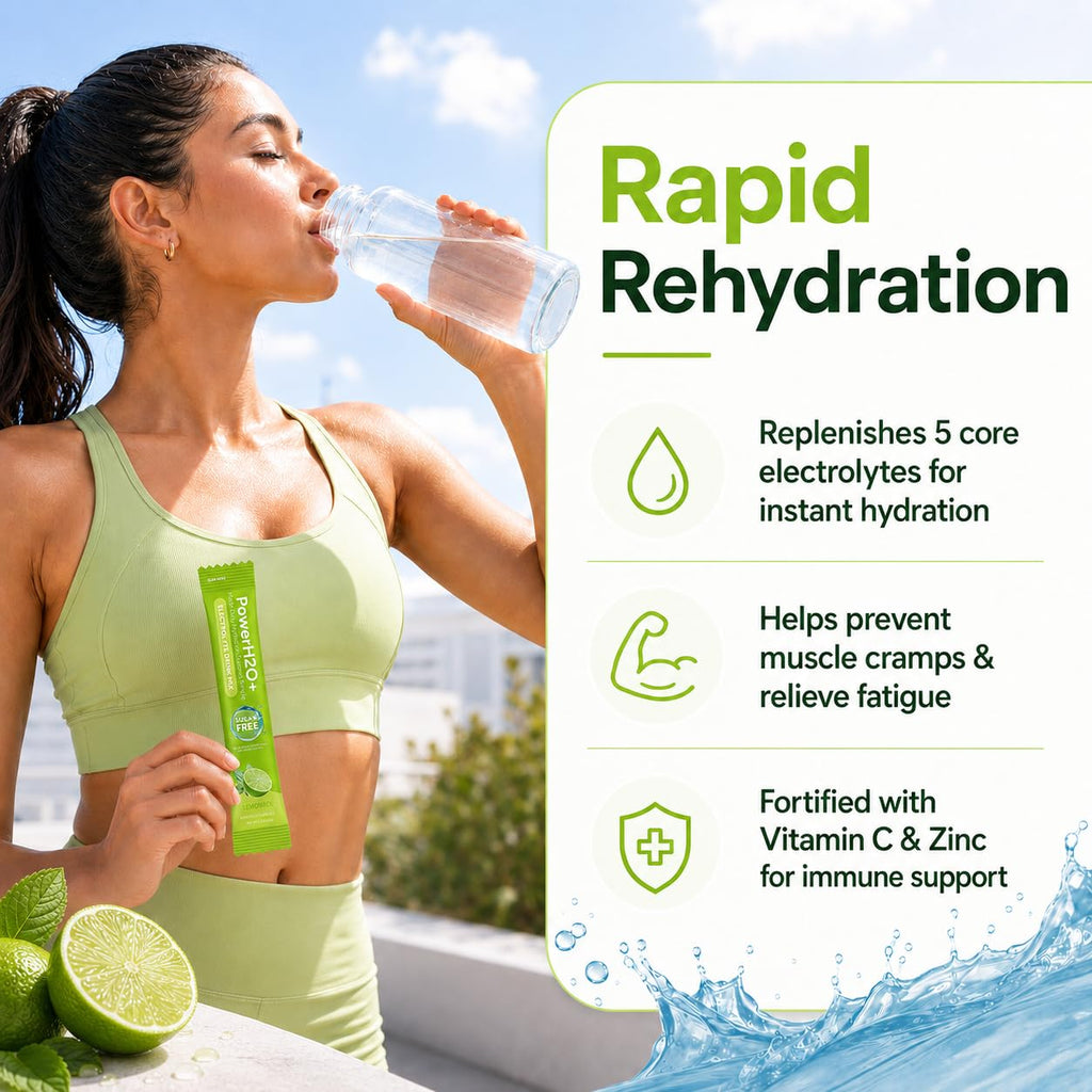 hydration boost with lemon electrolytes