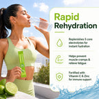 hydration boost with lemon electrolytes