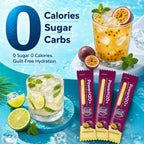 hydration boost with passion fruit