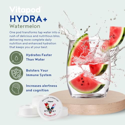hydration boost with watermelon pods