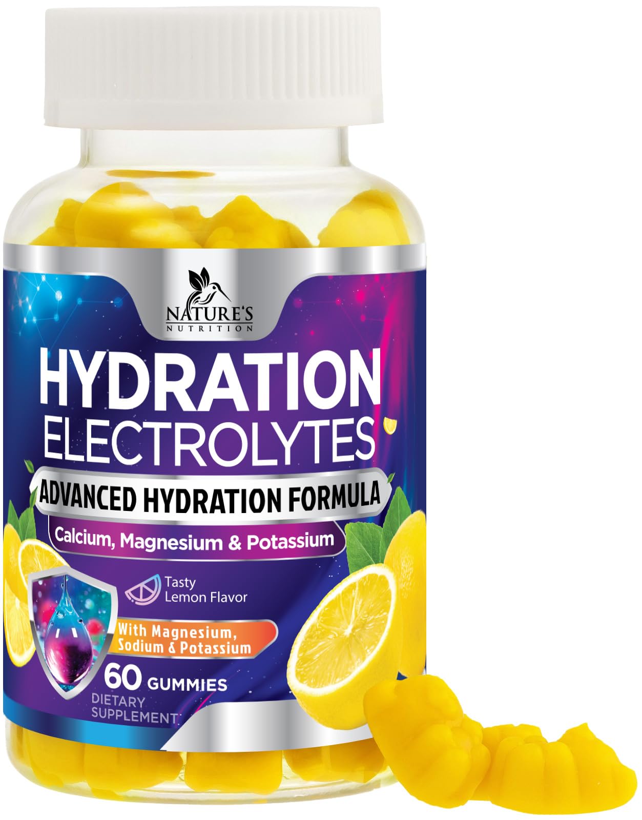 hydration electrolyte gummies for energy