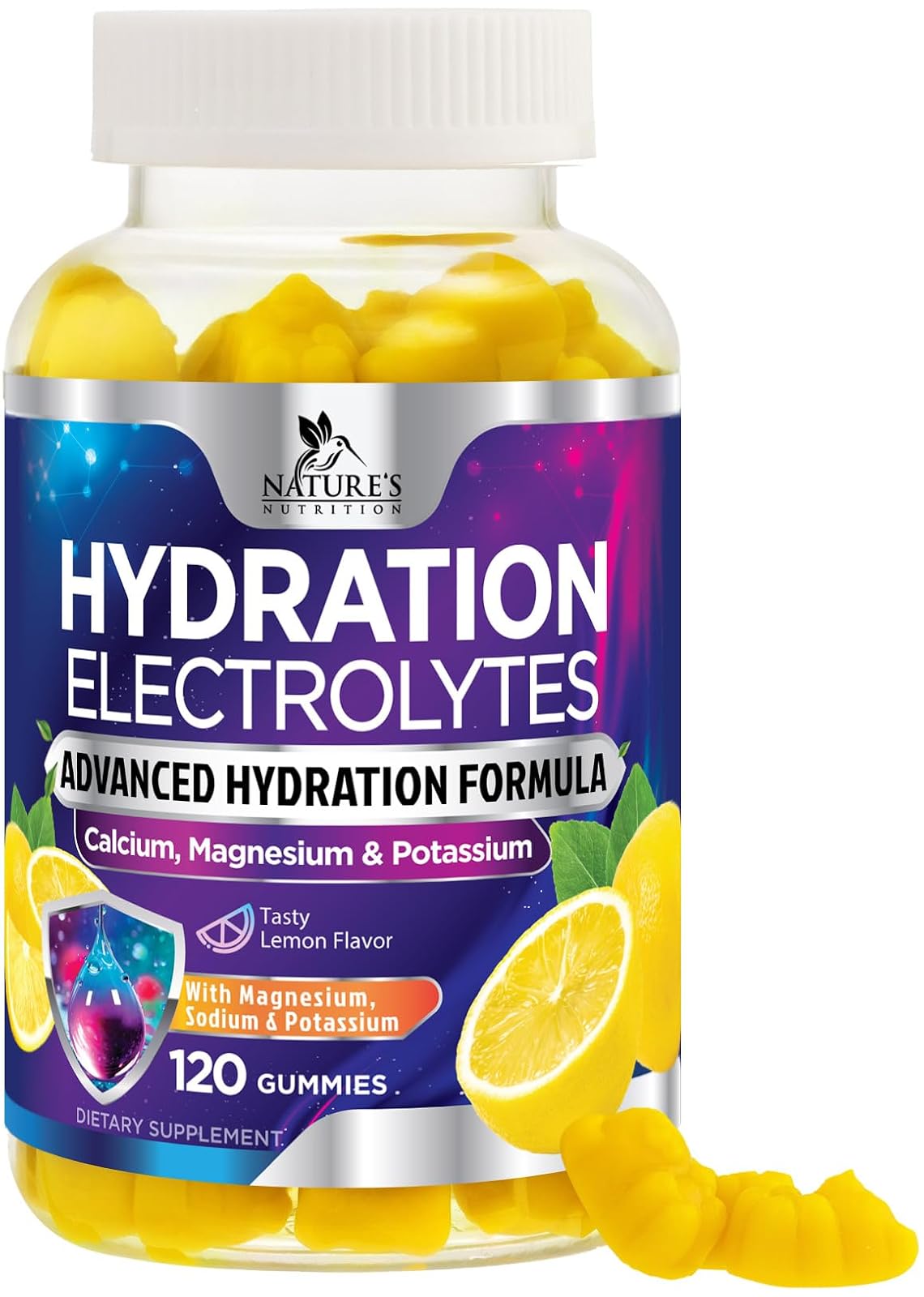 hydration electrolyte gummies for energy