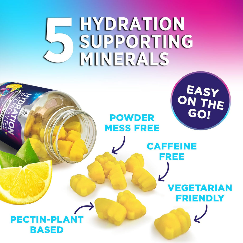 hydration gummies with essential minerals