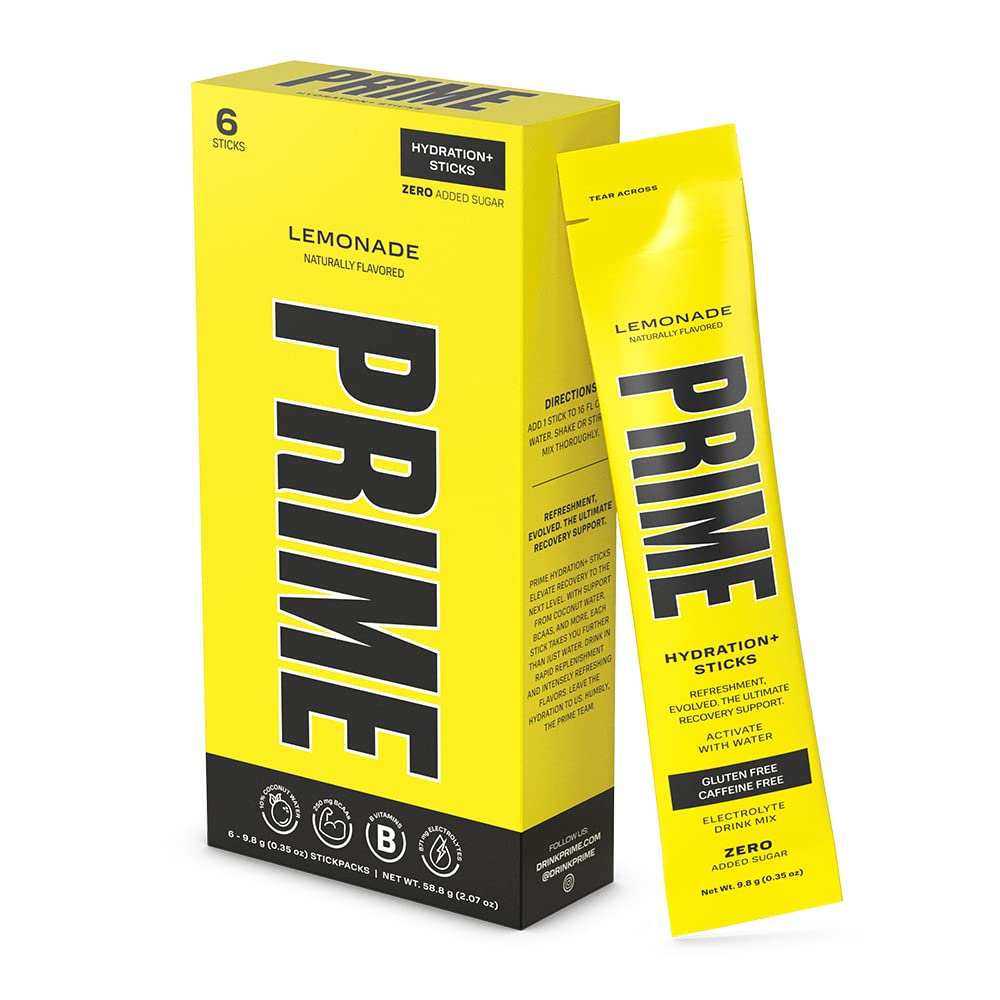 hydration lemonade electrolyte powder sticks