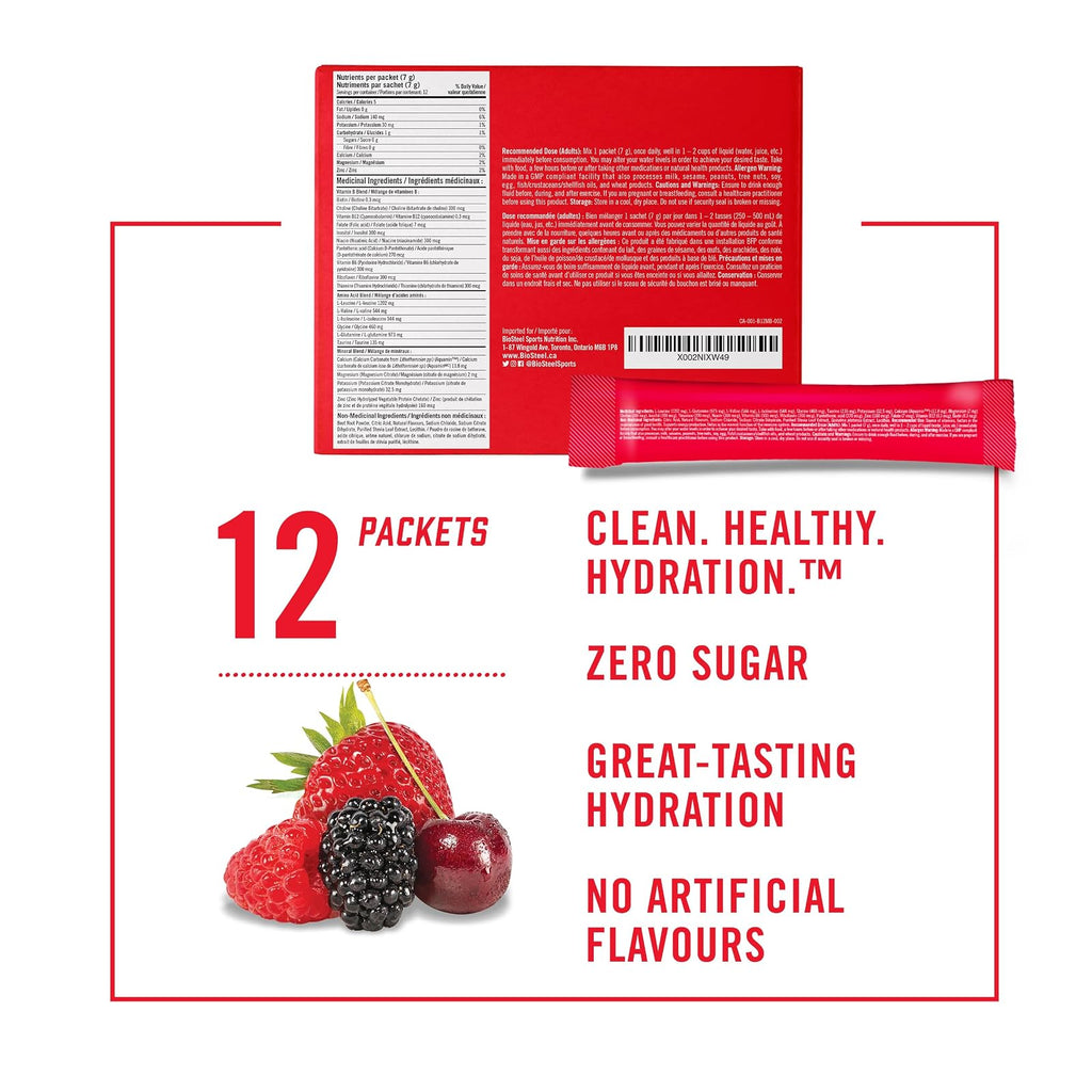 hydration mix for active lifestyles