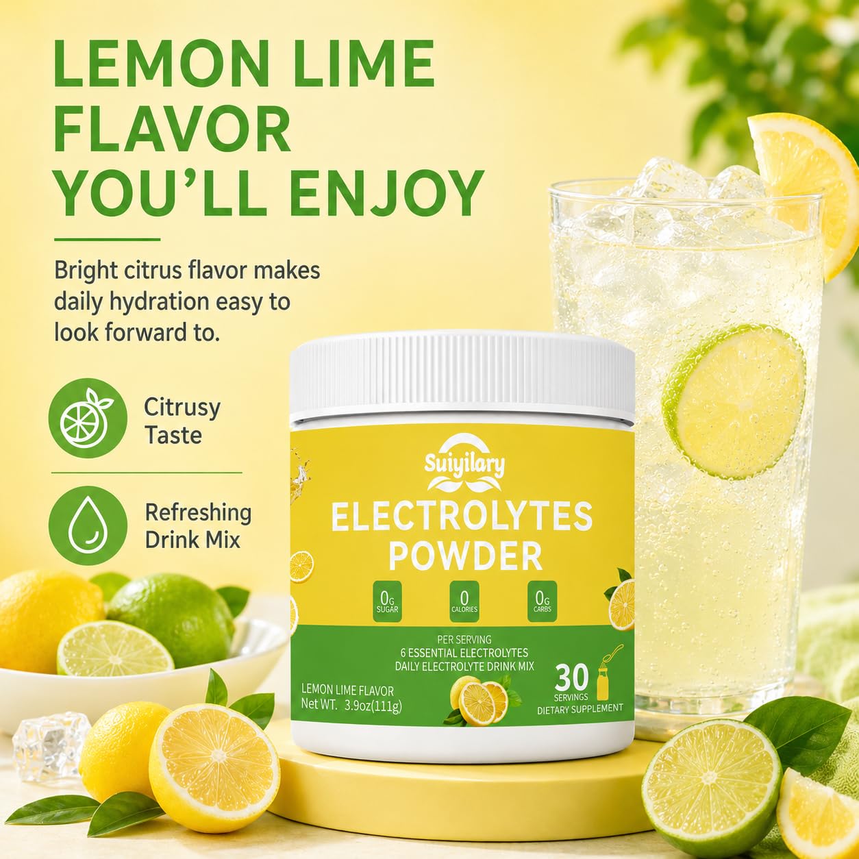 Hydration mix for intense exercise
